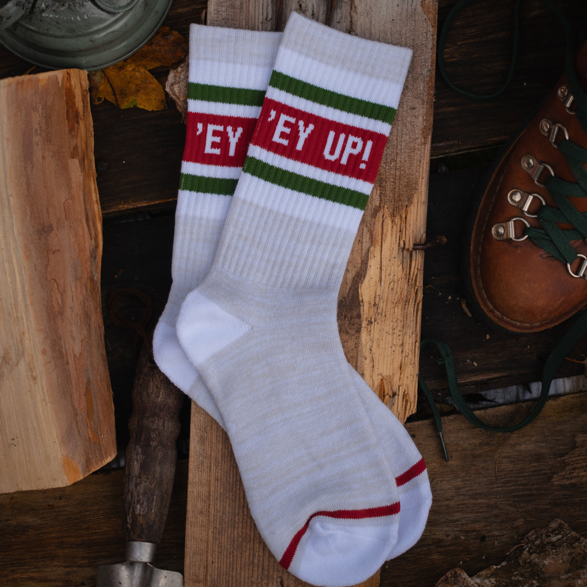 Yorkshire Slang Tube Socks – Art Disco